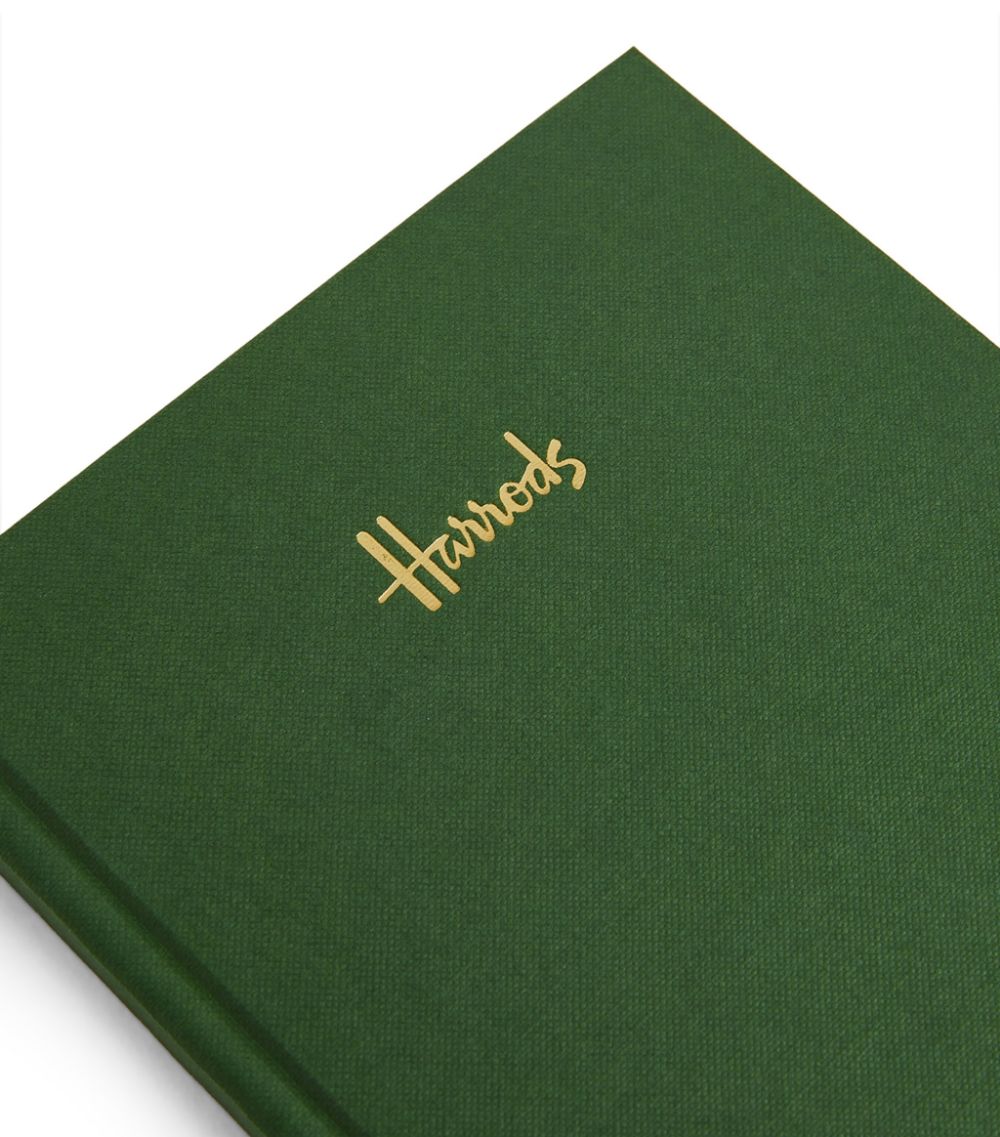 Harrods A5 2023 Recycled Diary Green Logo – Belgravia