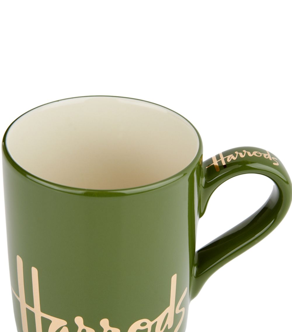 Harrods Green Logo Mug – Belgravia