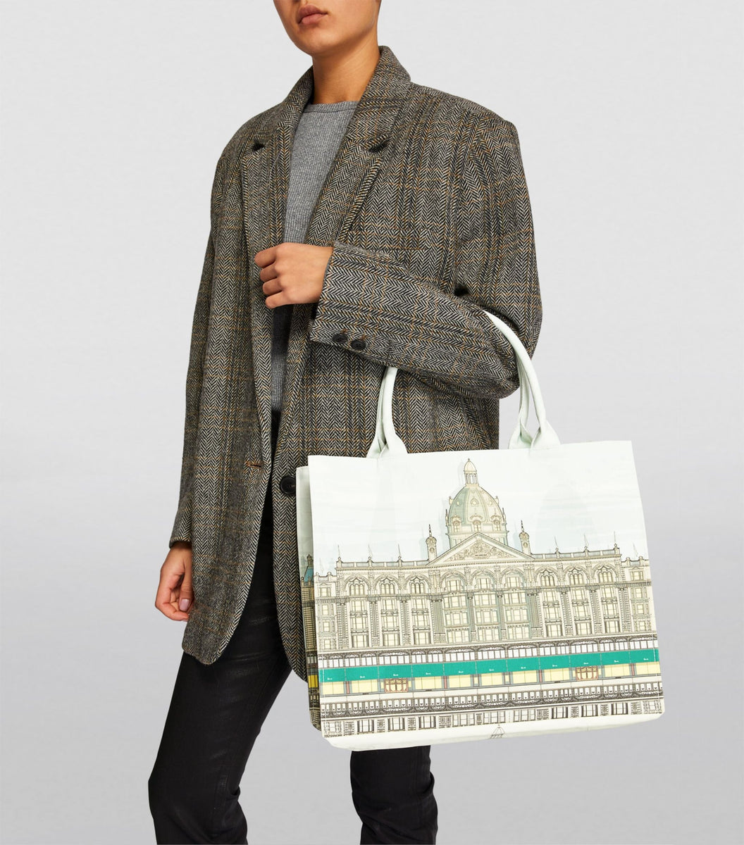 Large Architectural Building Shopper Tote Bag – Belgravia